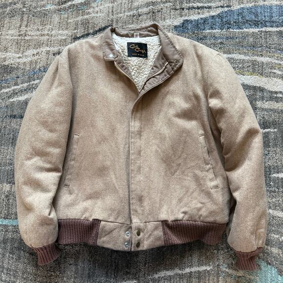 Cal Craft | Jackets & Coats | Mens Vintage 8s Cal Craft Brown Wool ...